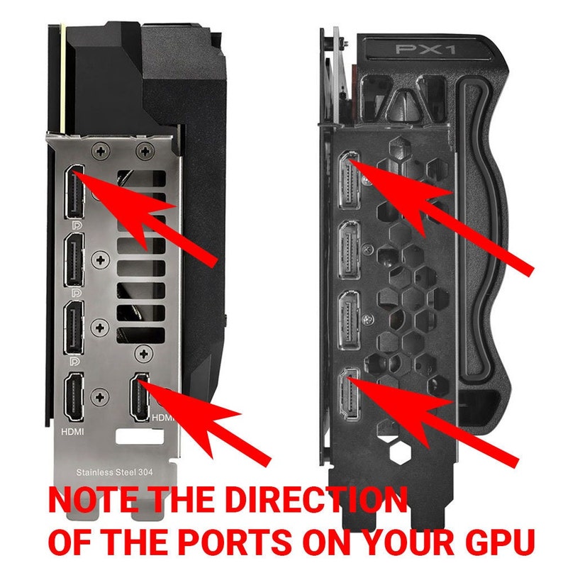 Meshlicious HDMI / Displayport Port Backplate V2 - Etsy