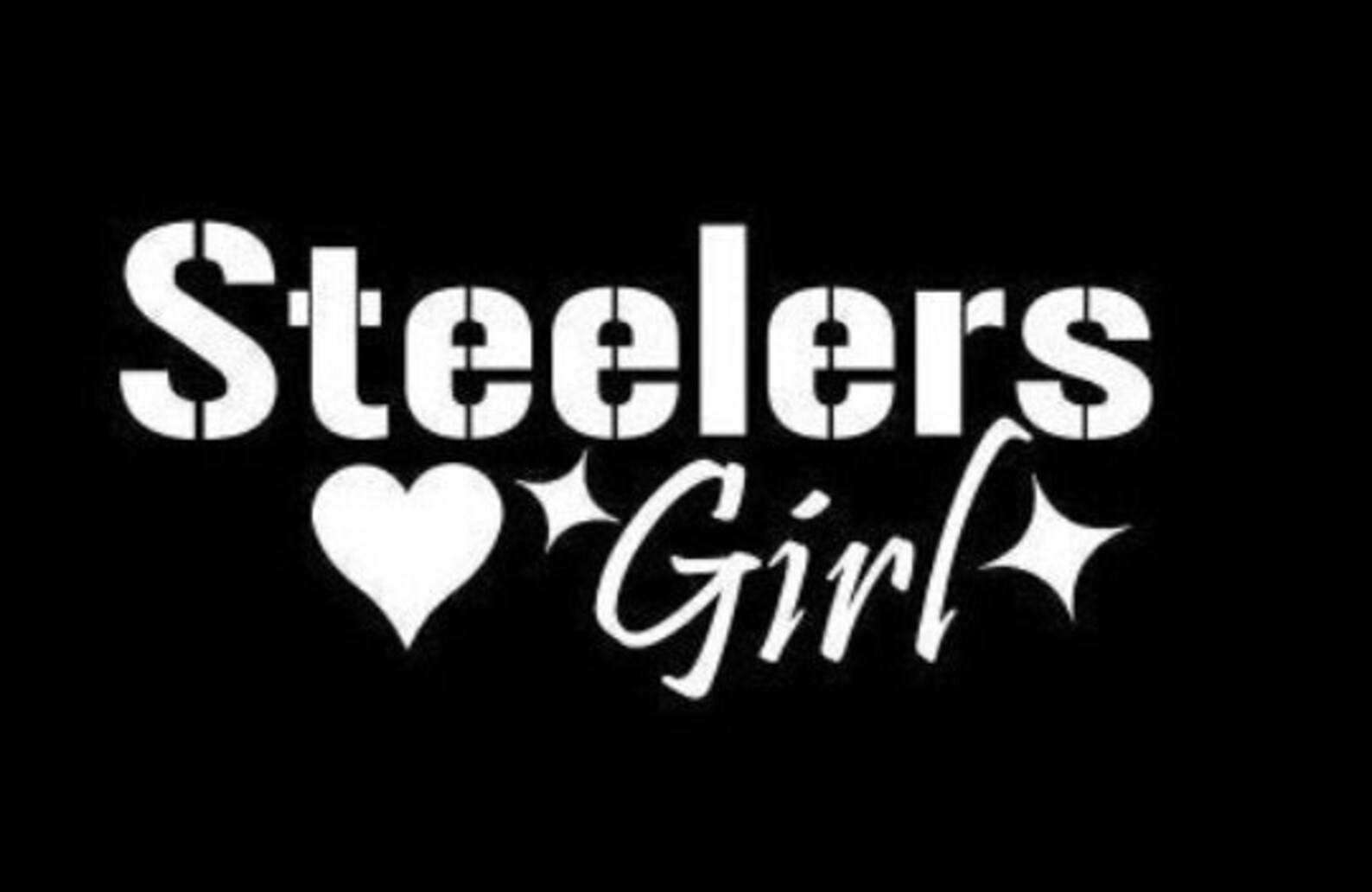 Steelers Girl Decal / Sticker For Car Truck Laptop | Etsy