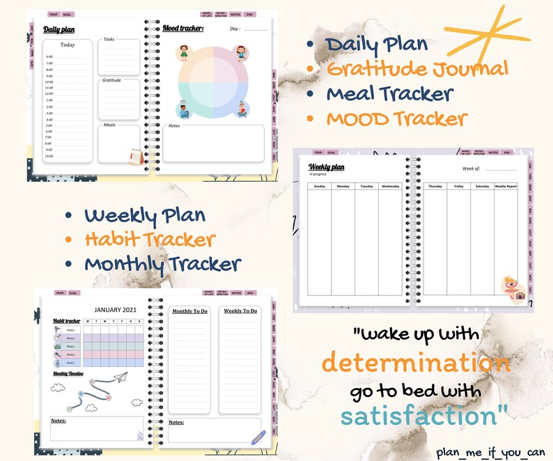 Goodnotes Planner, Dated Digital Planner, iPad Planner, Notability ...