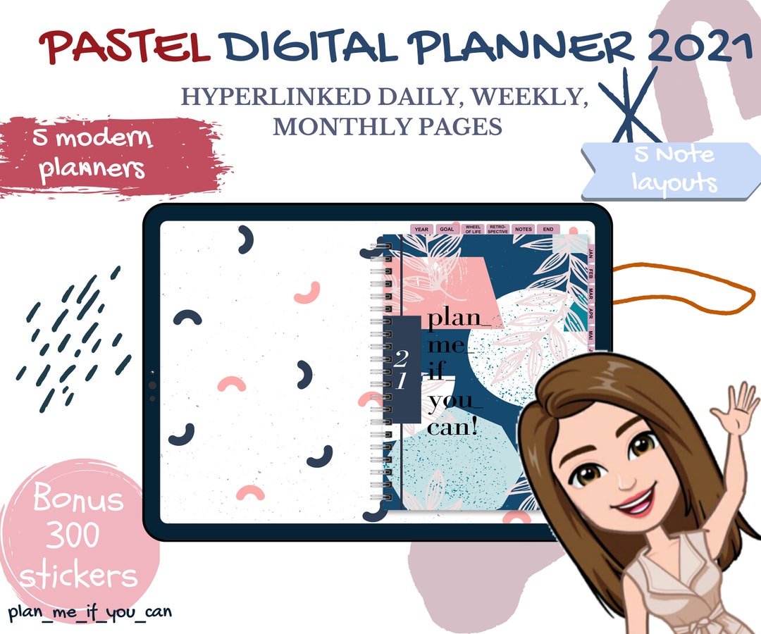 Dated Digital Planner, Goodnotes Planner, iPad Planner, Notability ...