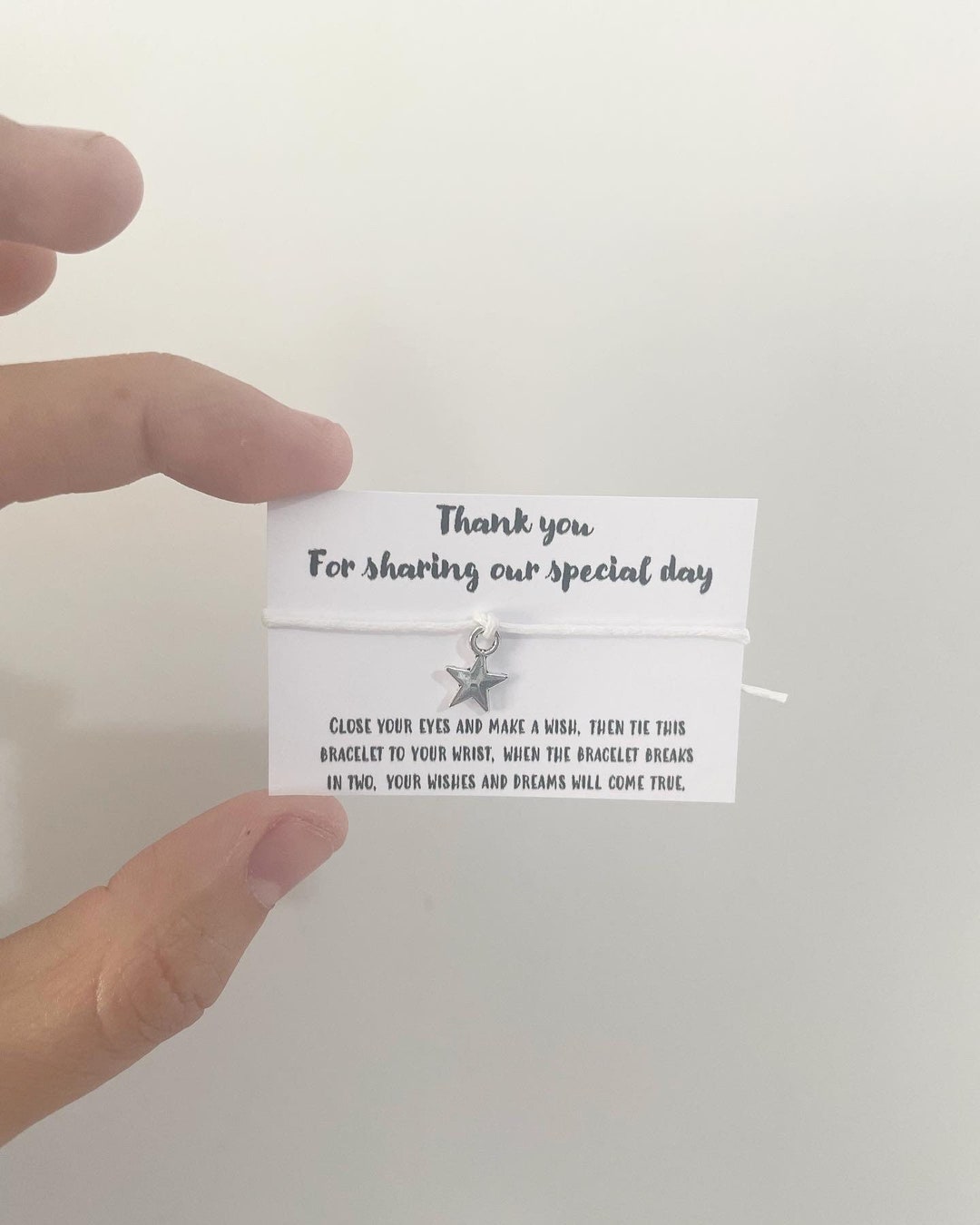 Thank You for Sharing Our Special Day Wedding Favours, Table Decor ...
