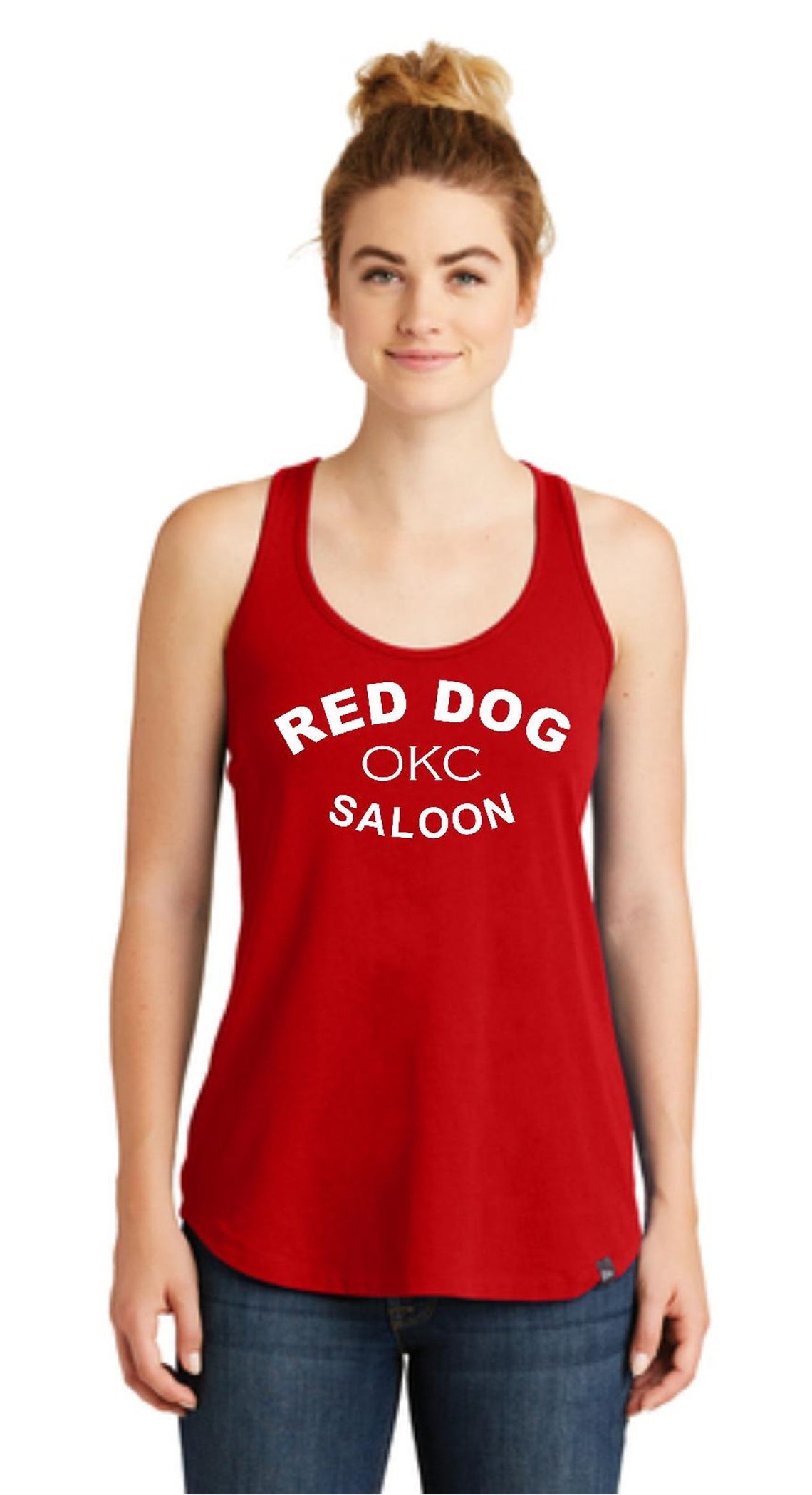 Red Dog Saloon Oklahoma City Red Tank Top OKC Tshirt - Etsy