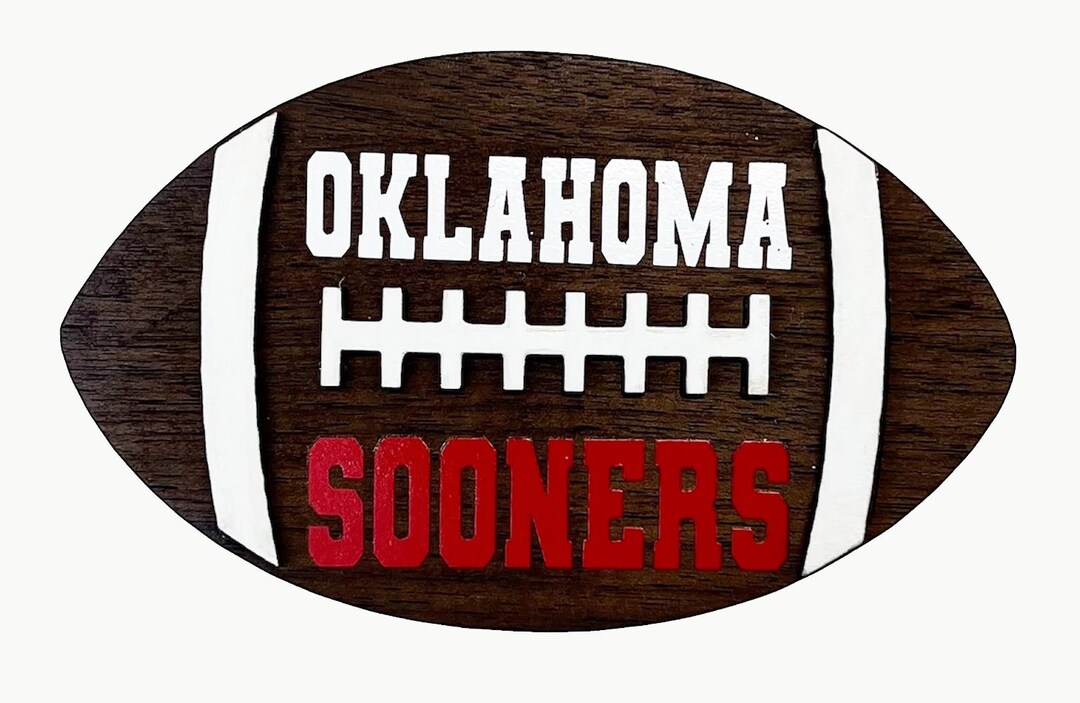 OU Football UNIVERSITY of OKLAHOMA Sign Norman - Etsy