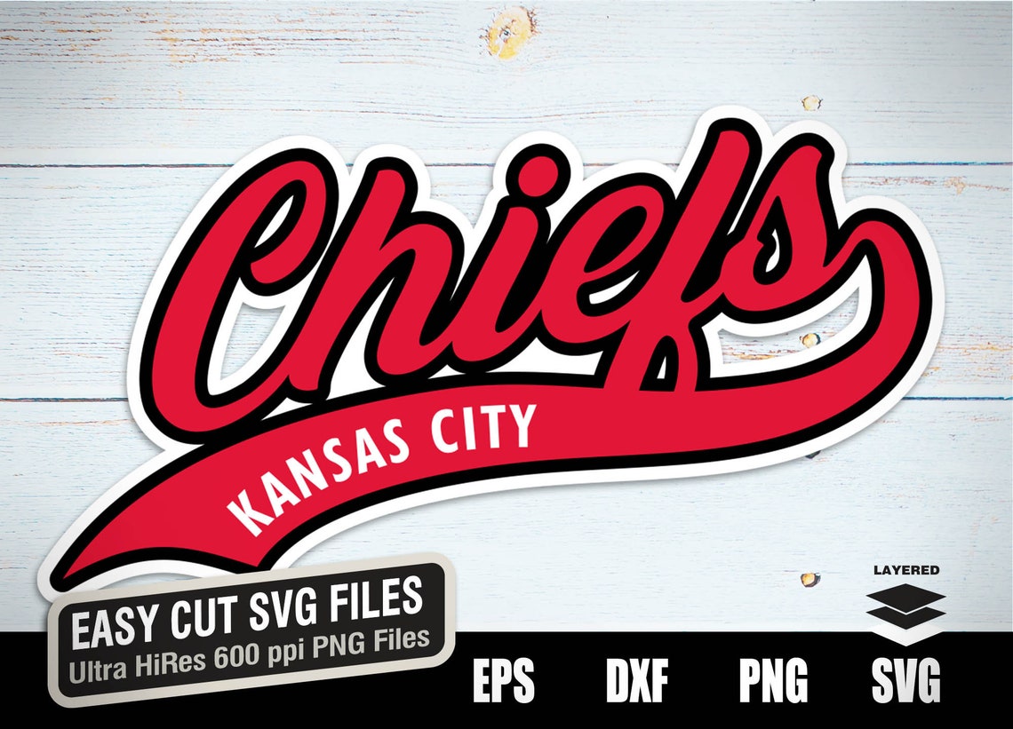 Chiefs svg Chiefs Logo svg Chiefs Cricut files Chiefs iron | Etsy