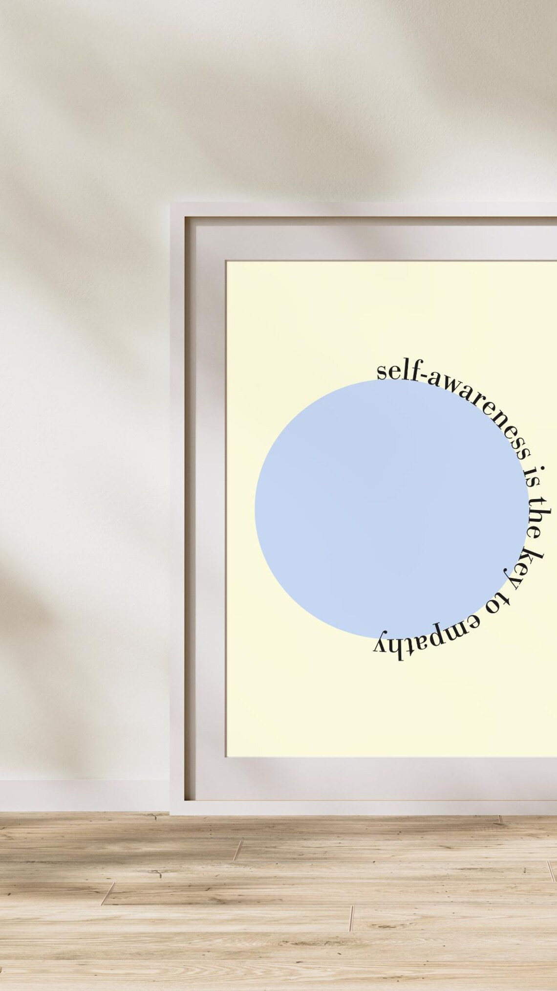 Self-awareness is the Key to Empathy Printable Wall Art, Instant ...