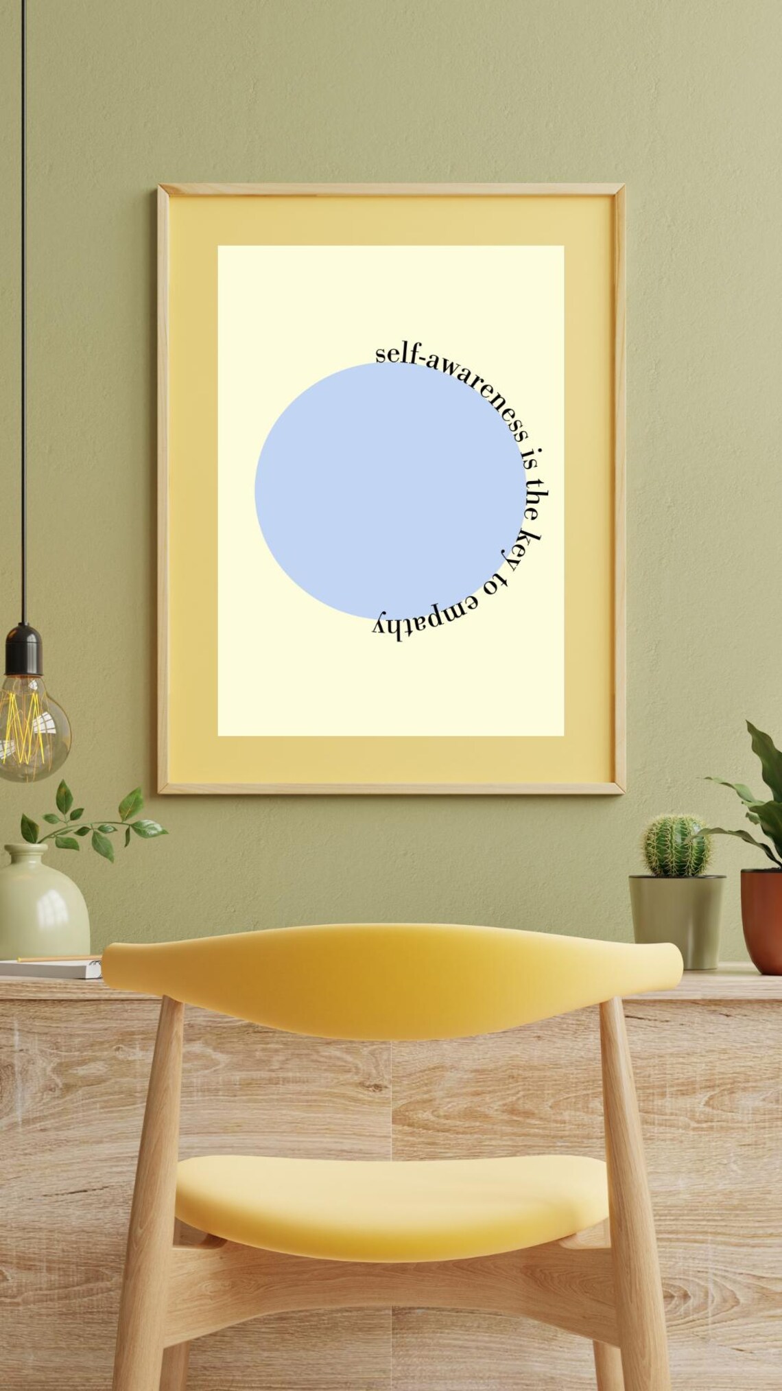 Self-awareness is the Key to Empathy Printable Wall Art, Instant ...