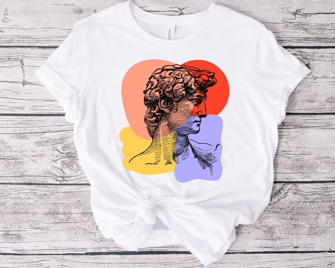 Michelangelo's David Statue Shirt Renaissance T-shirt - Etsy
