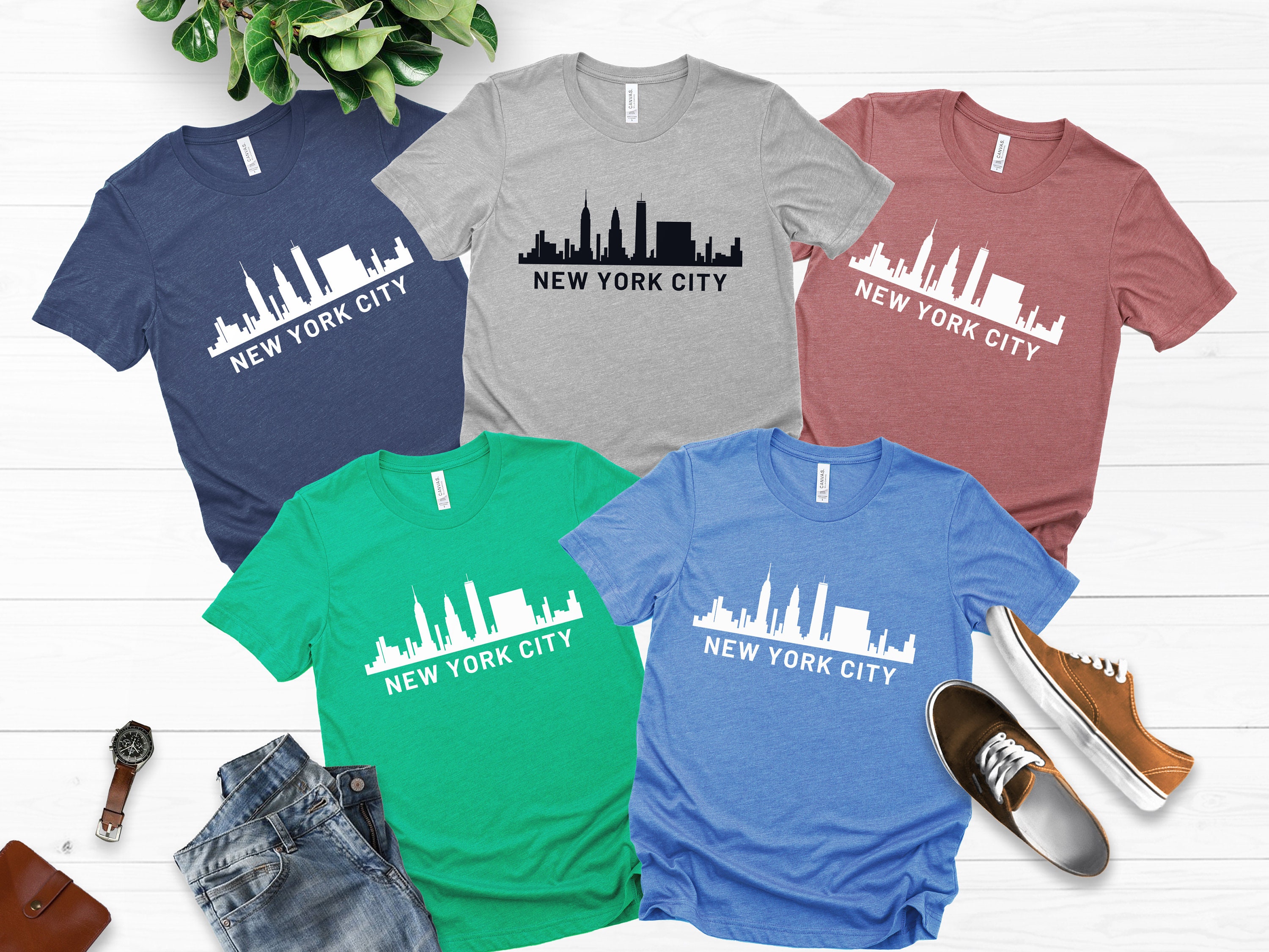 New York Shirt New York City T-Shirt New York Tee Vacation | Etsy