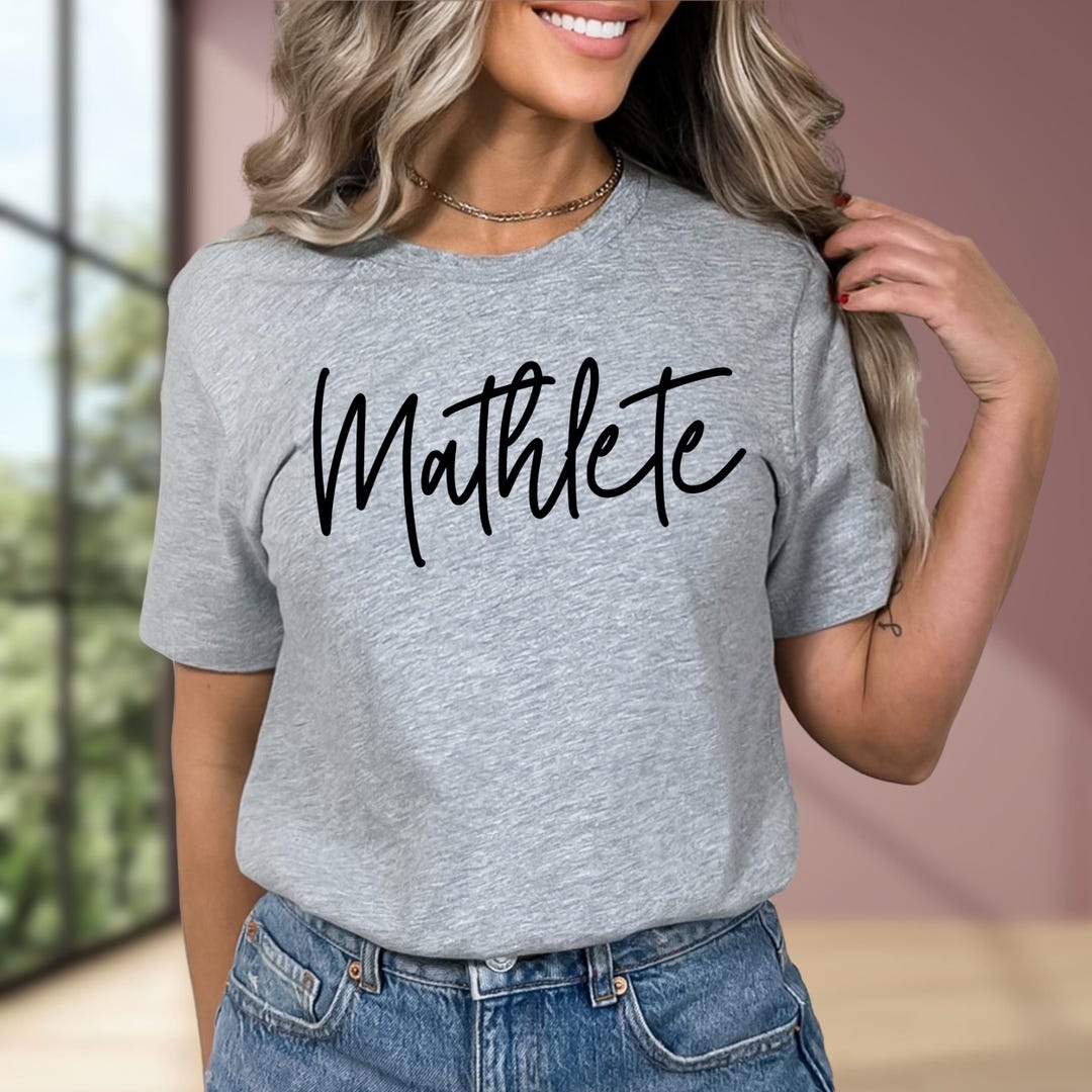 Mathlete Shirt, Inspire Teacher Shirt, Math Teacher Shirt, Funny ...