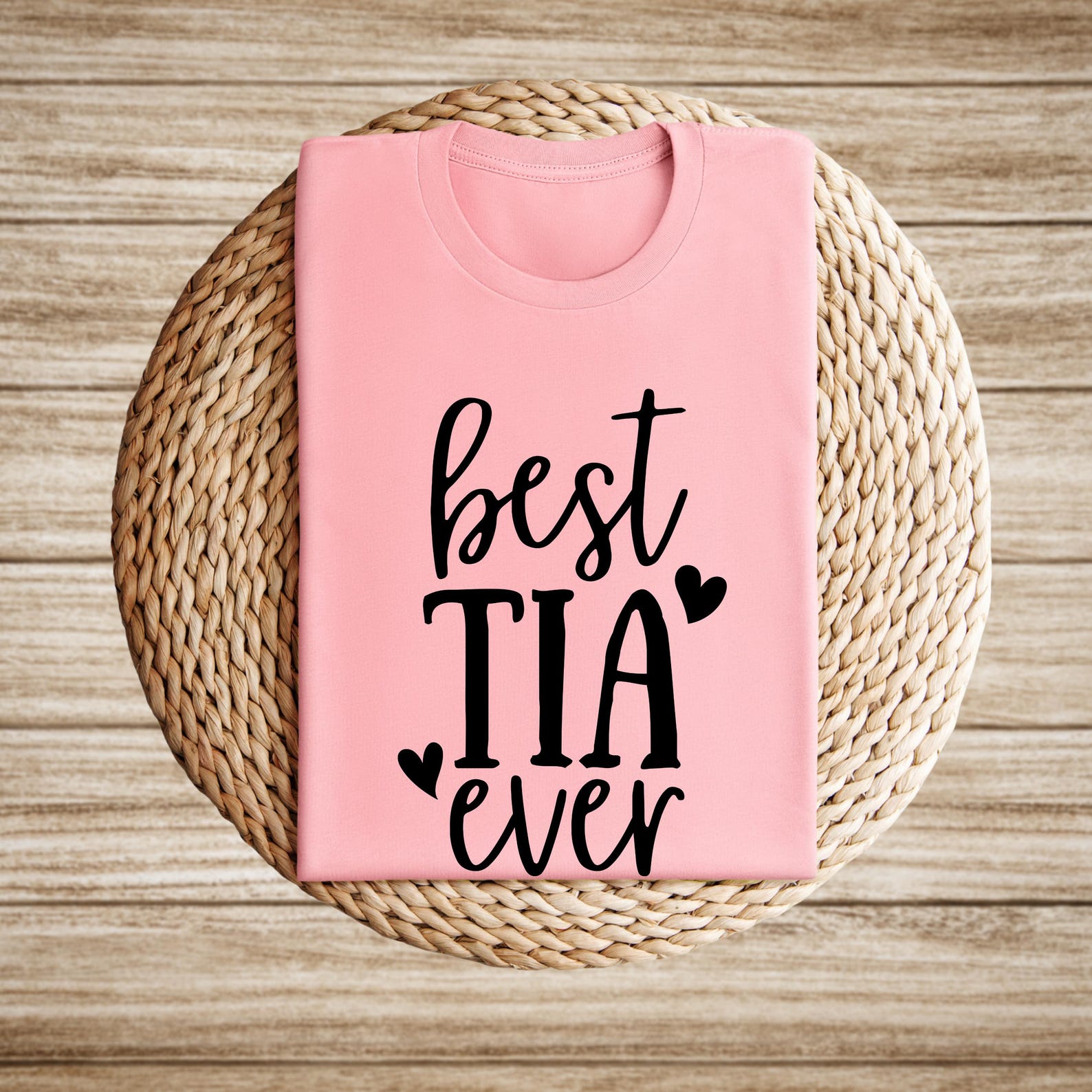 Best Tia Ever Shirt, Funny Aunt Gift - Etsy