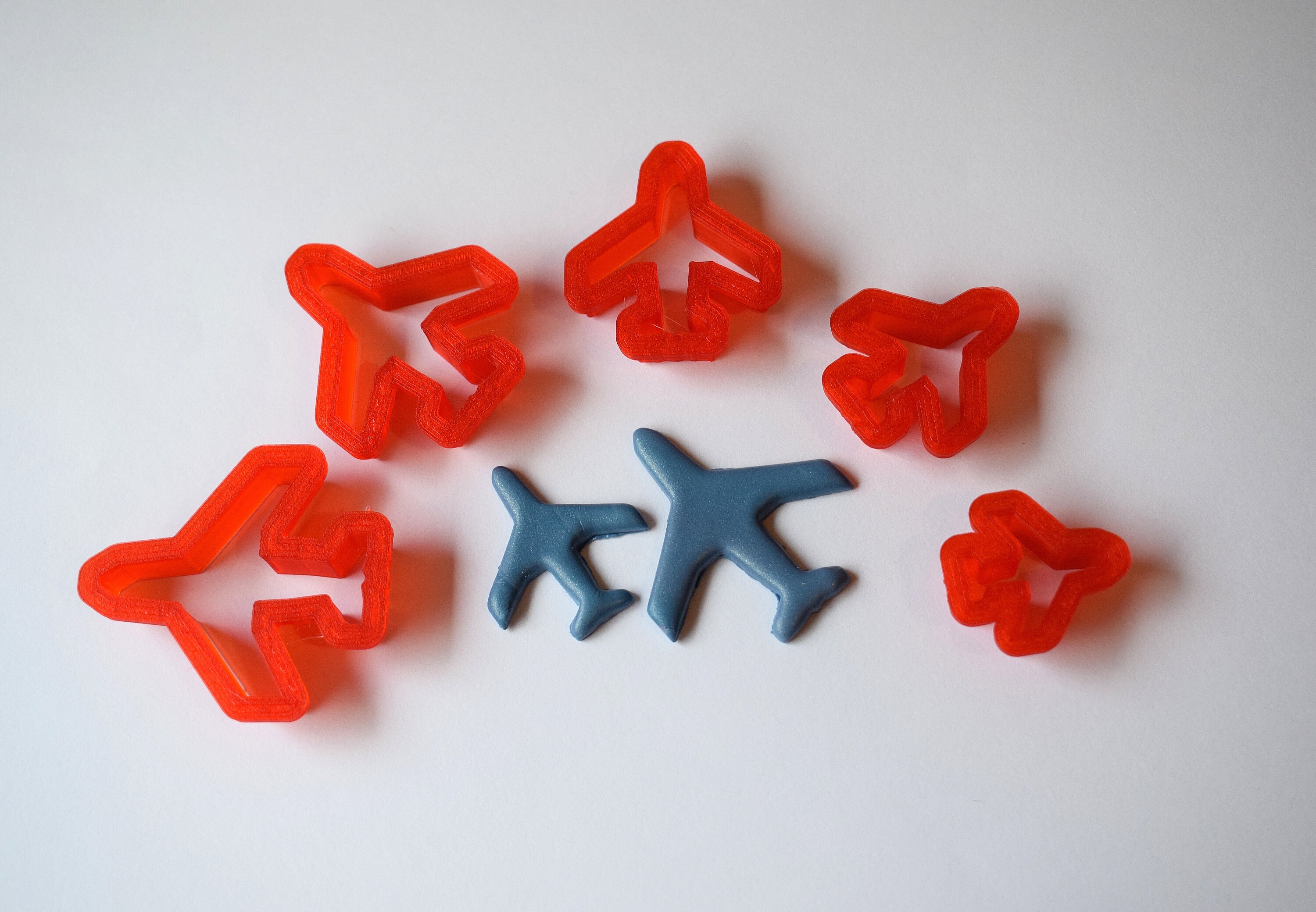 Plane Shaped Polymer Clay Cutters - Etsy Australia