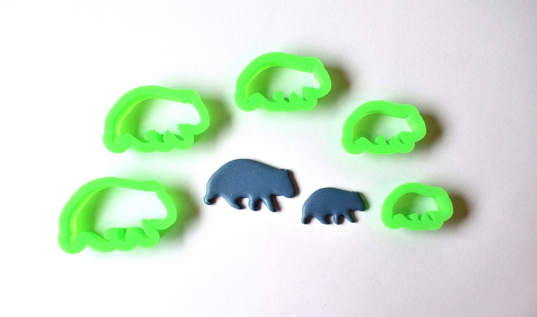 Wombat Shape Polymer Clay Cutter - Etsy