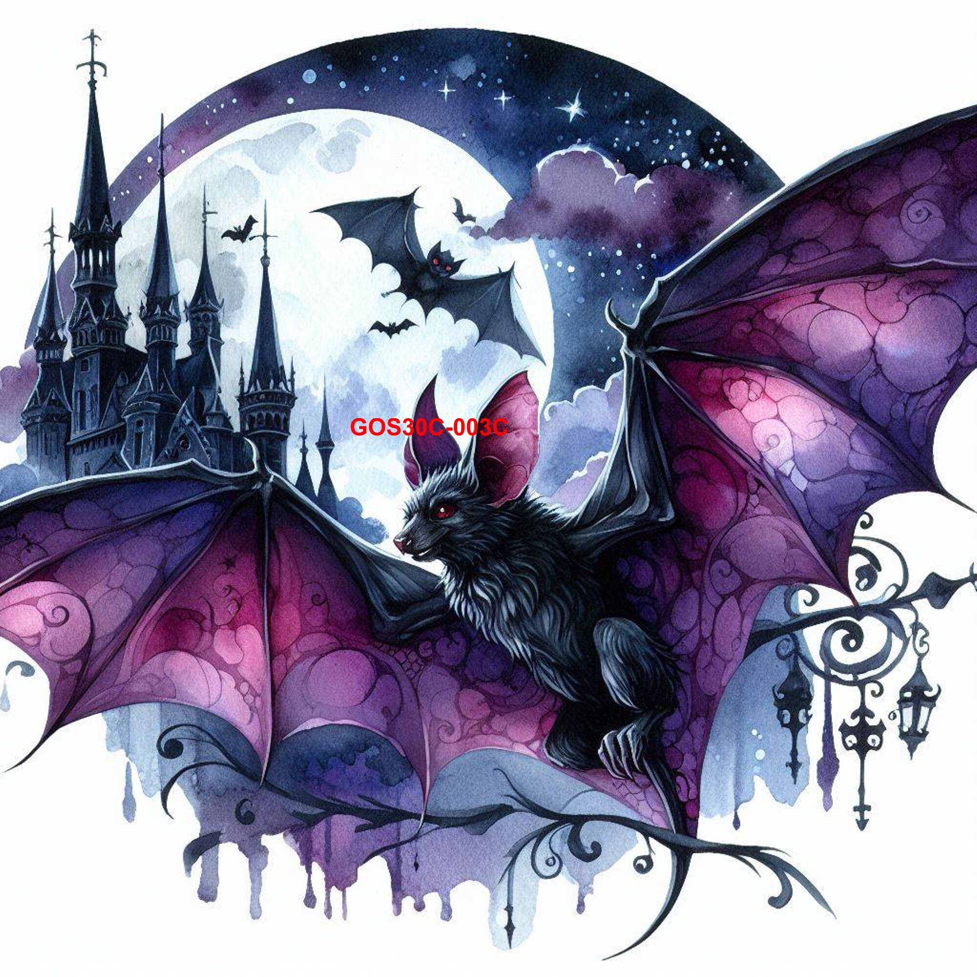 Water Soluble Transfer Gothic Design Series 30C| Water Transfers ...