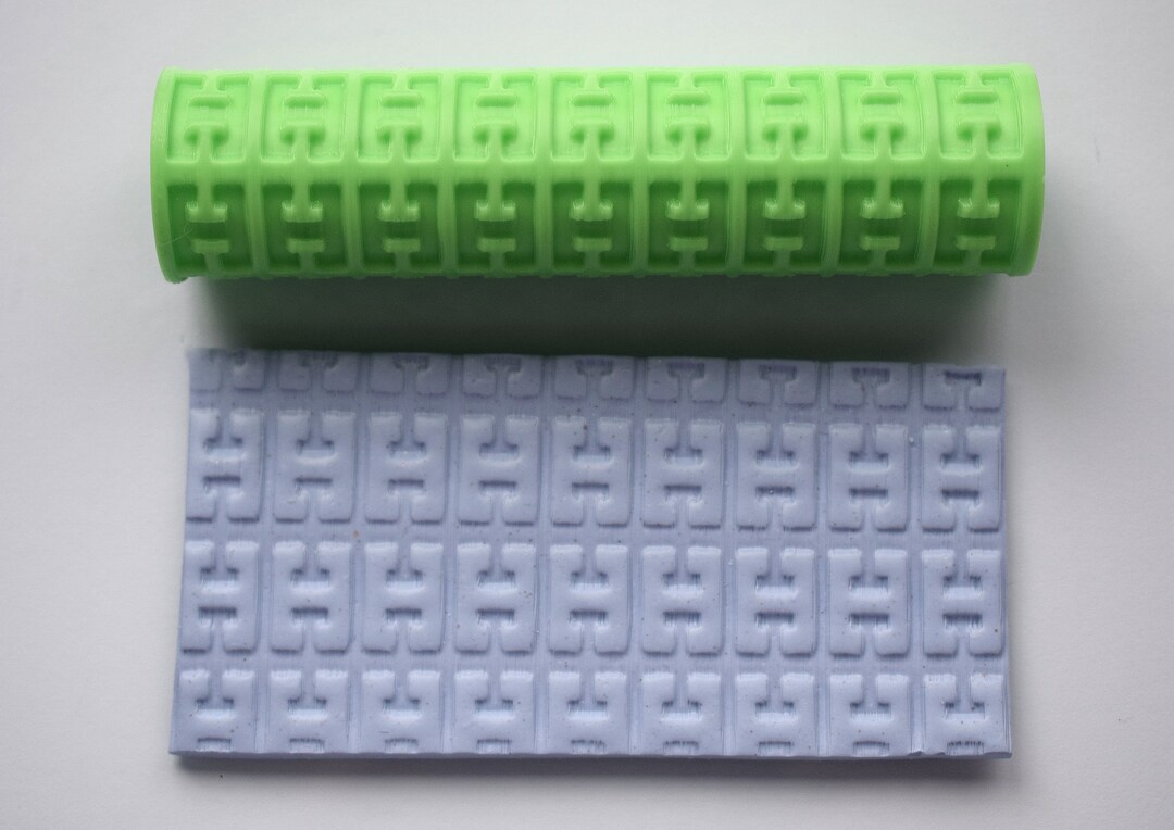 Imprint Texture Roller Design 308| Clay Tools| Polymer Clay Tools| Made ...