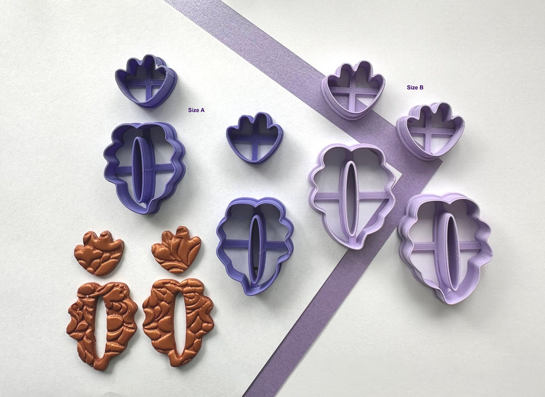 Puddle Shaped Cutter/top Polymer Clay Cutter Made in - Etsy