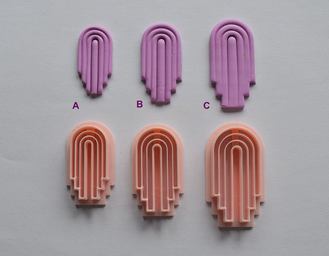 Elongated Arch Polymer Clay Cutter - Etsy