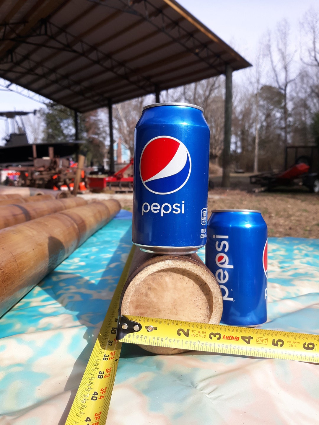 3 Flame Cured Bamboo Choose From 1 to 8 Feet Long - Etsy