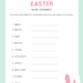 Easter Game Printable Bundle: Word Search, Trivia, Riddles (digital ...
