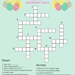 Easter Game Printable Bundle Featuring Word Searches, Trivia, and ...