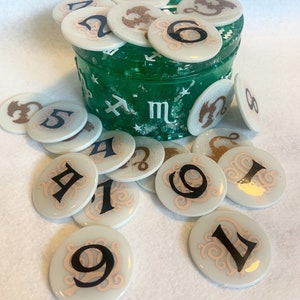 Spell Slot Tokens for D&D and Table Top Games - Etsy UK