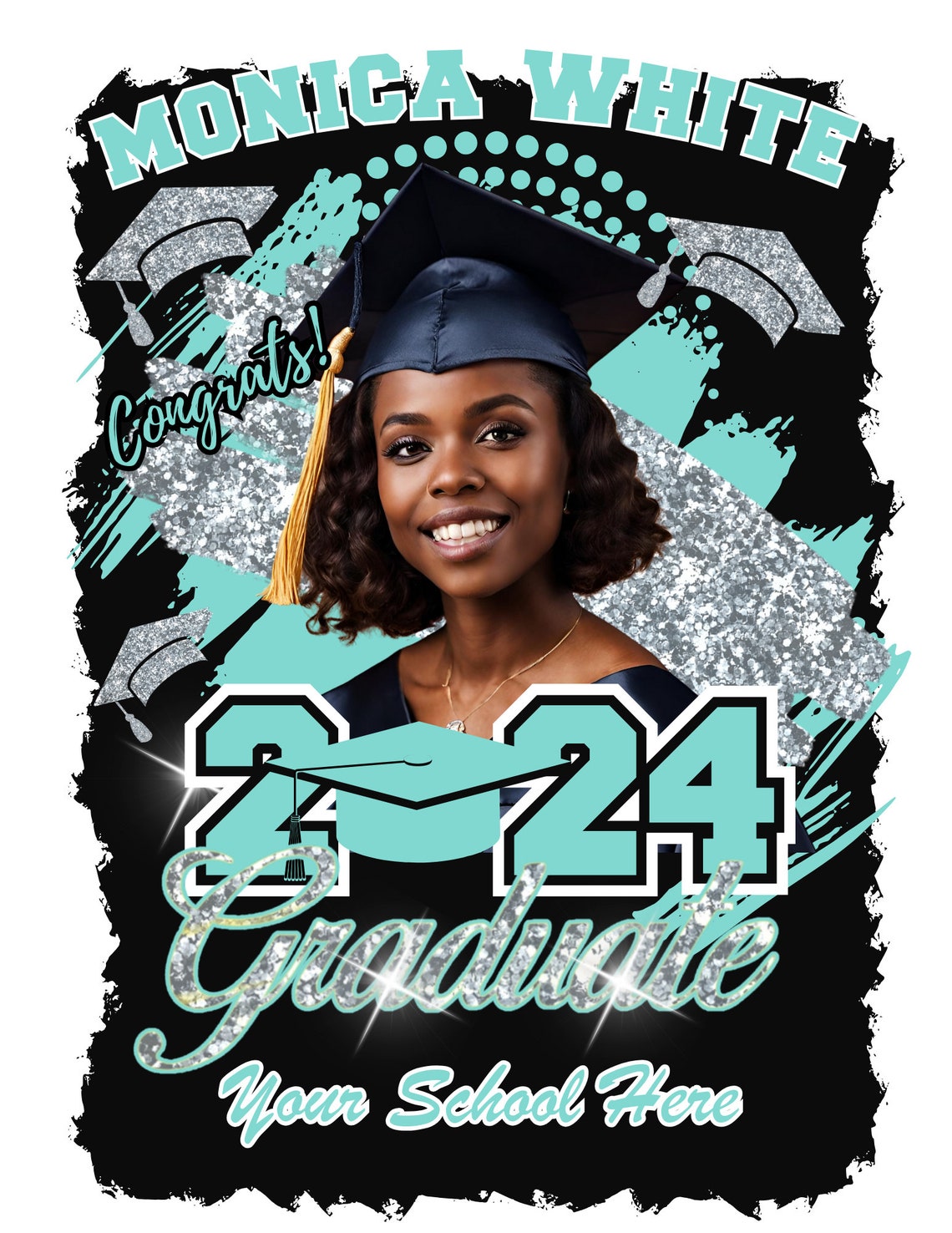 Senior Editable Canva Templates/canva Editable Templates/2024 Grads ...