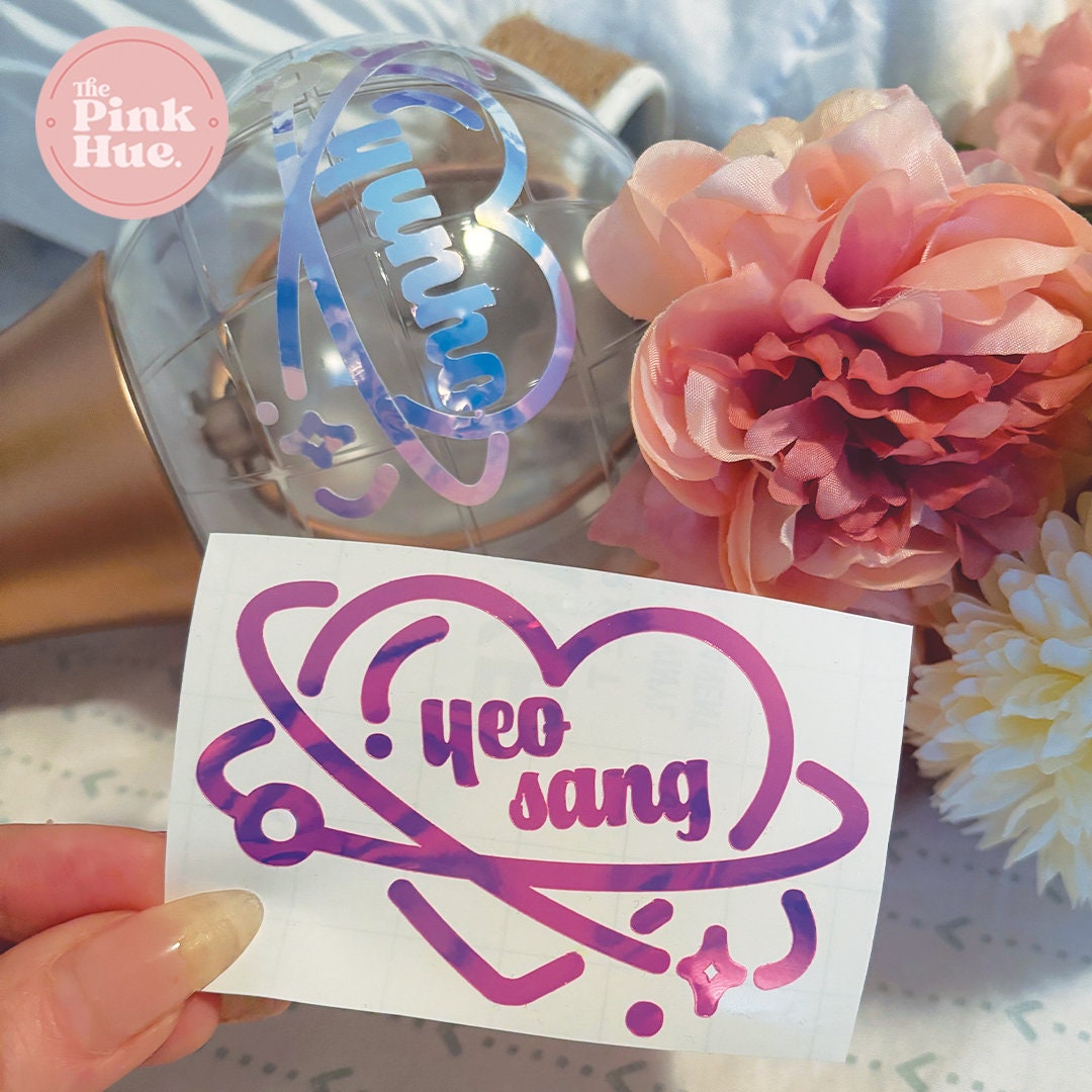 Ateez | Ateez Member Decals | Kpop Decals | Kpop Lightstick Decal ...