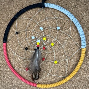 Handmade Ojibwe 5 Dream Catcher Medicine Wheel Colors - Etsy