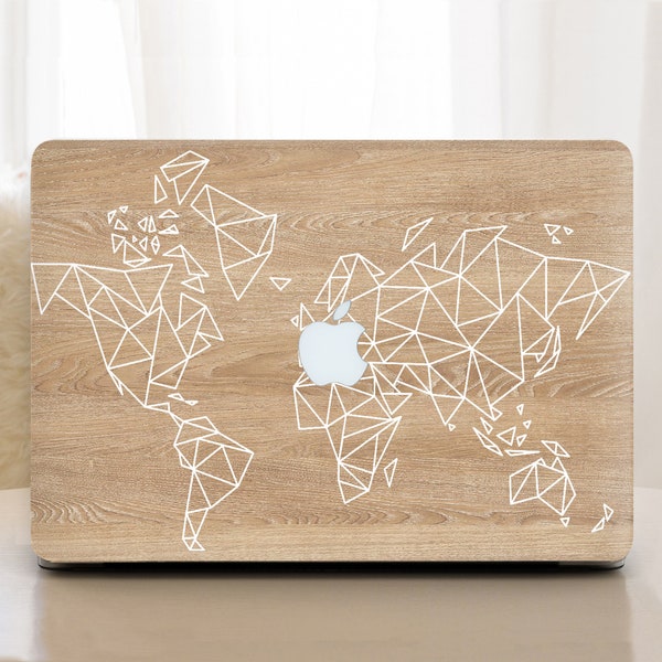 Wood World Map Case - Etsy