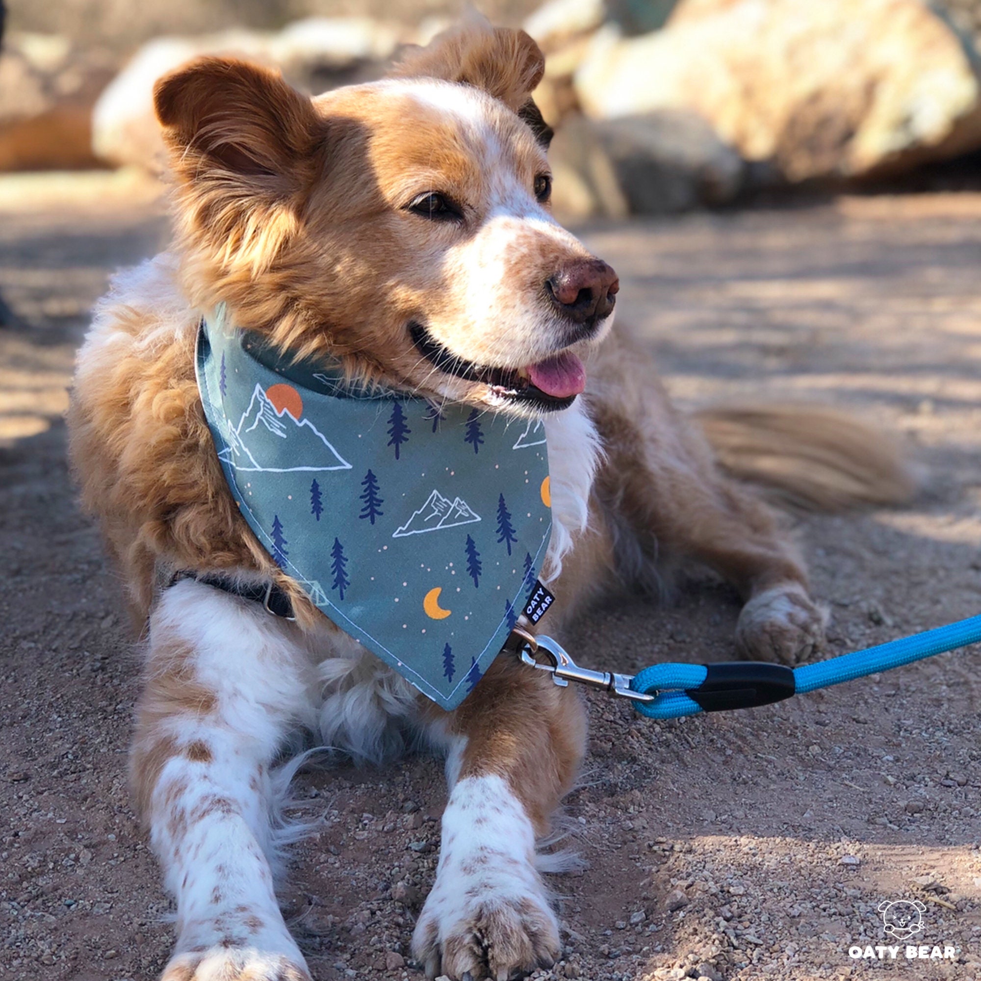 Nature Inspired, Wilderness Dog Bandana, Dog Mom, Dog Mom Gift, Dog ...