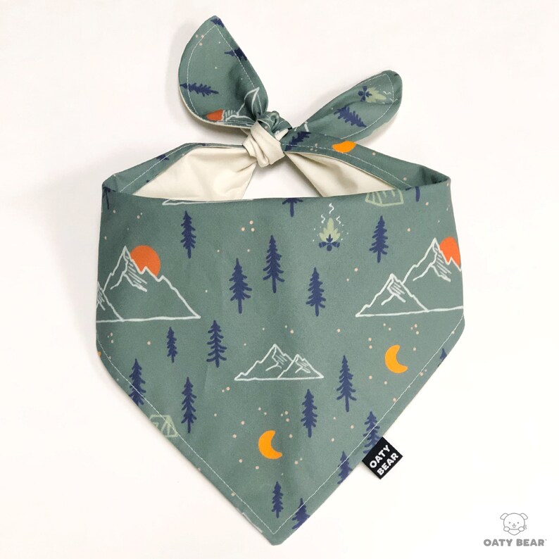 Nature Inspired, Wilderness Dog Bandana, Dog Mom, Dog Mom Gift, Dog ...