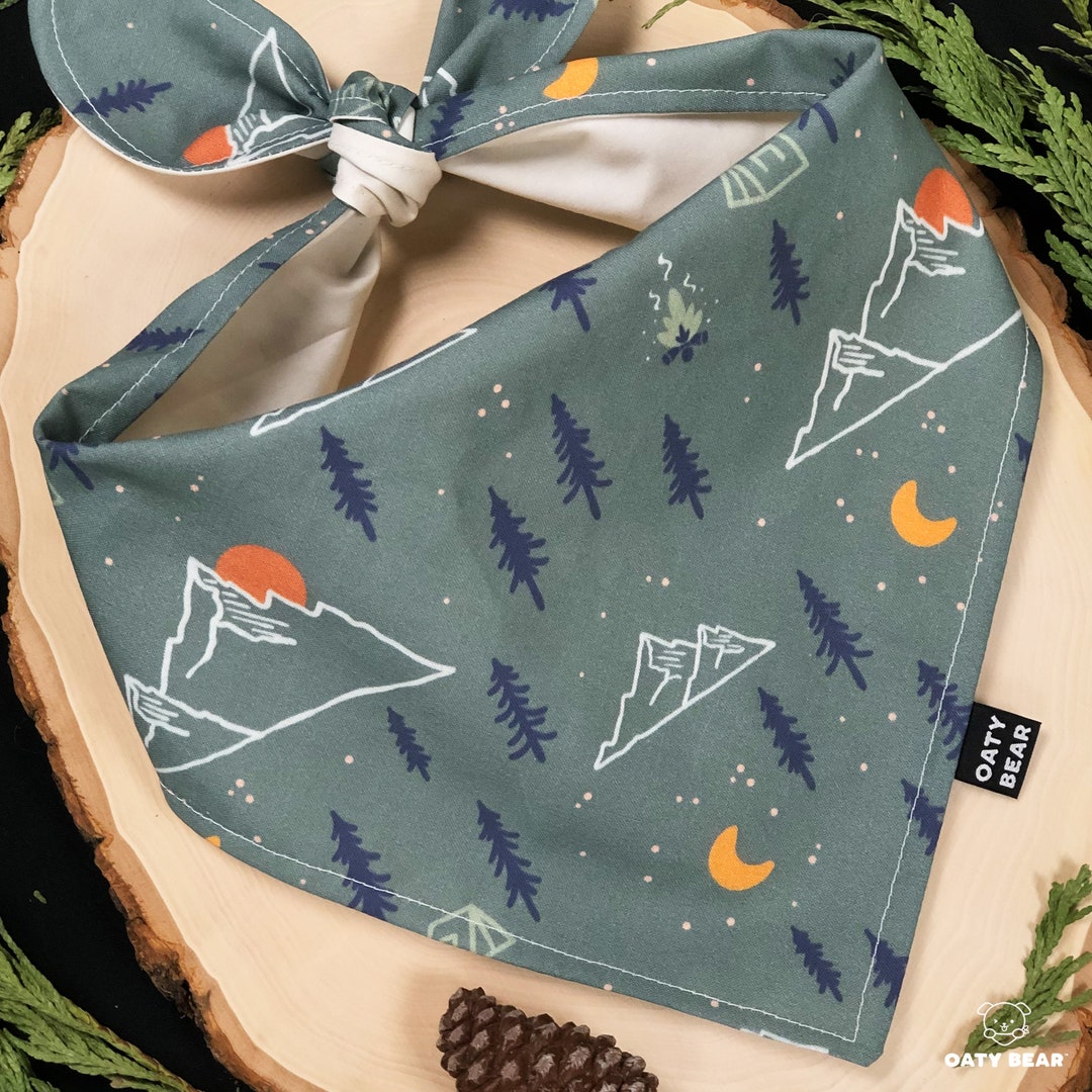 Nature Inspired, Wilderness Dog Bandana, Dog Mom, Dog Mom Gift, Dog ...