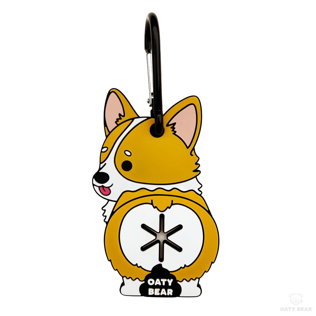 Corgi Hands Free Poop Bag Carrier Waste Bag Holder for Dog Owners Dog ...