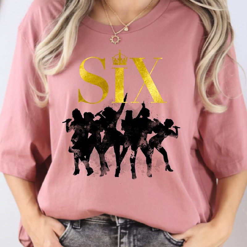 Broadway Six Musical Tshirt - Etsy