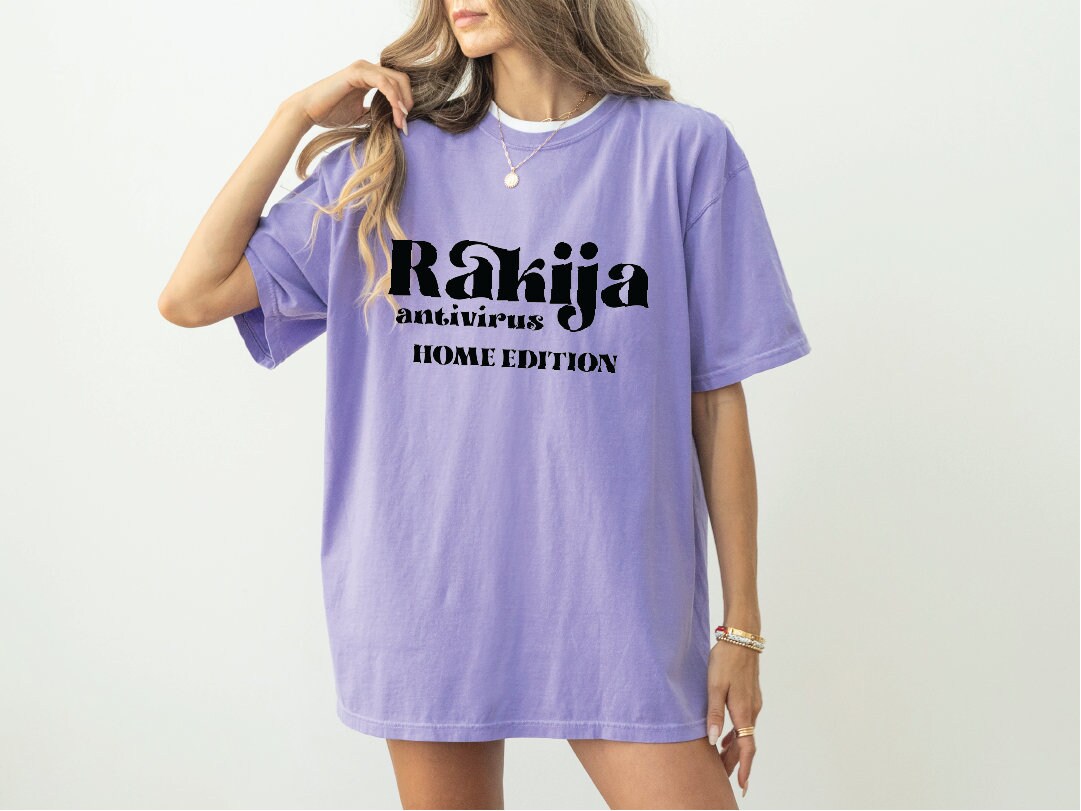 Comfort Colors Rakija Antivirus Home Edition Shirt, Shirts for Men ...