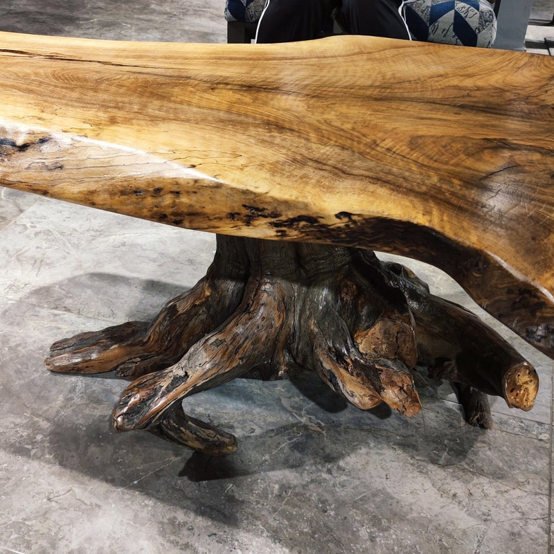 Tree Slab Coffee Table - Etsy UK