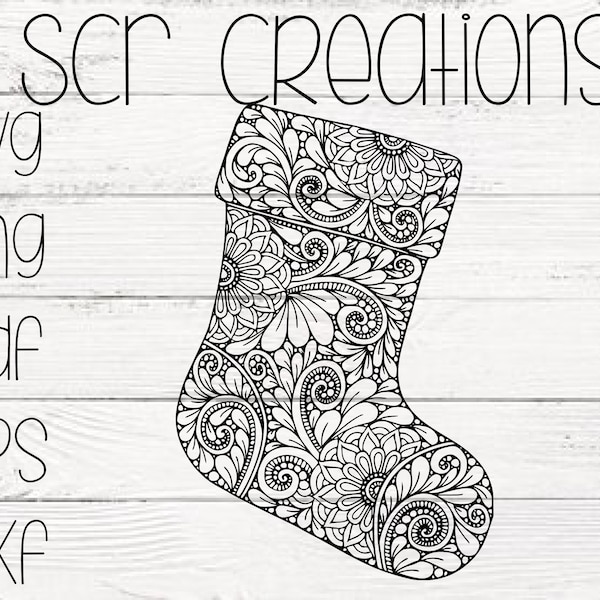 Zentangle Christmas - Etsy