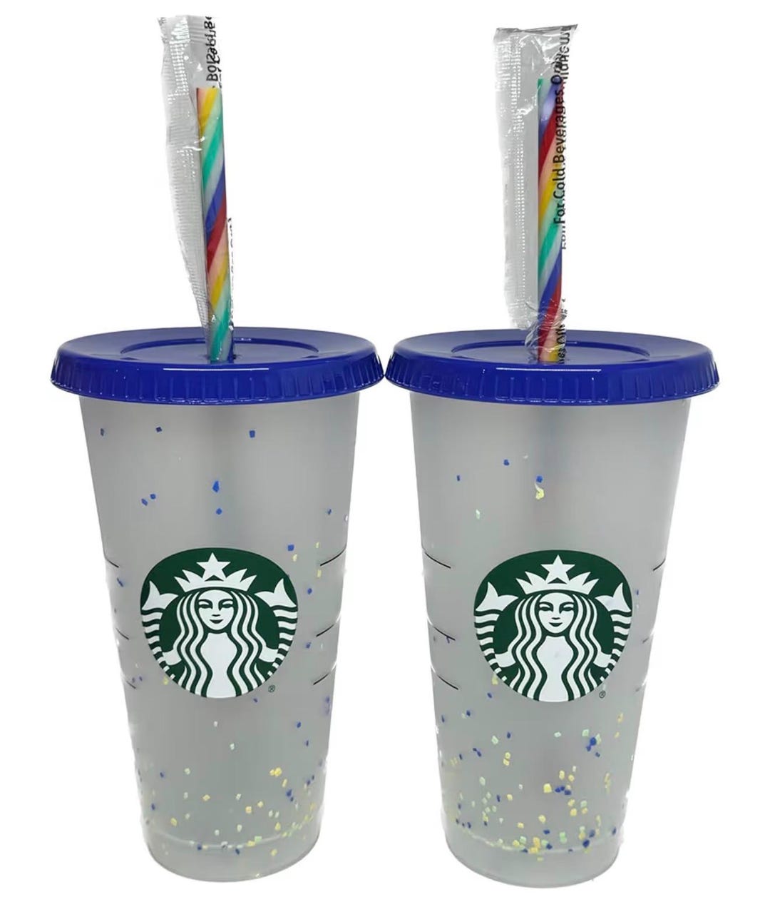 Starbucks Confetti Color Changing Cup 2023 | Reusable Cold Cup With ...