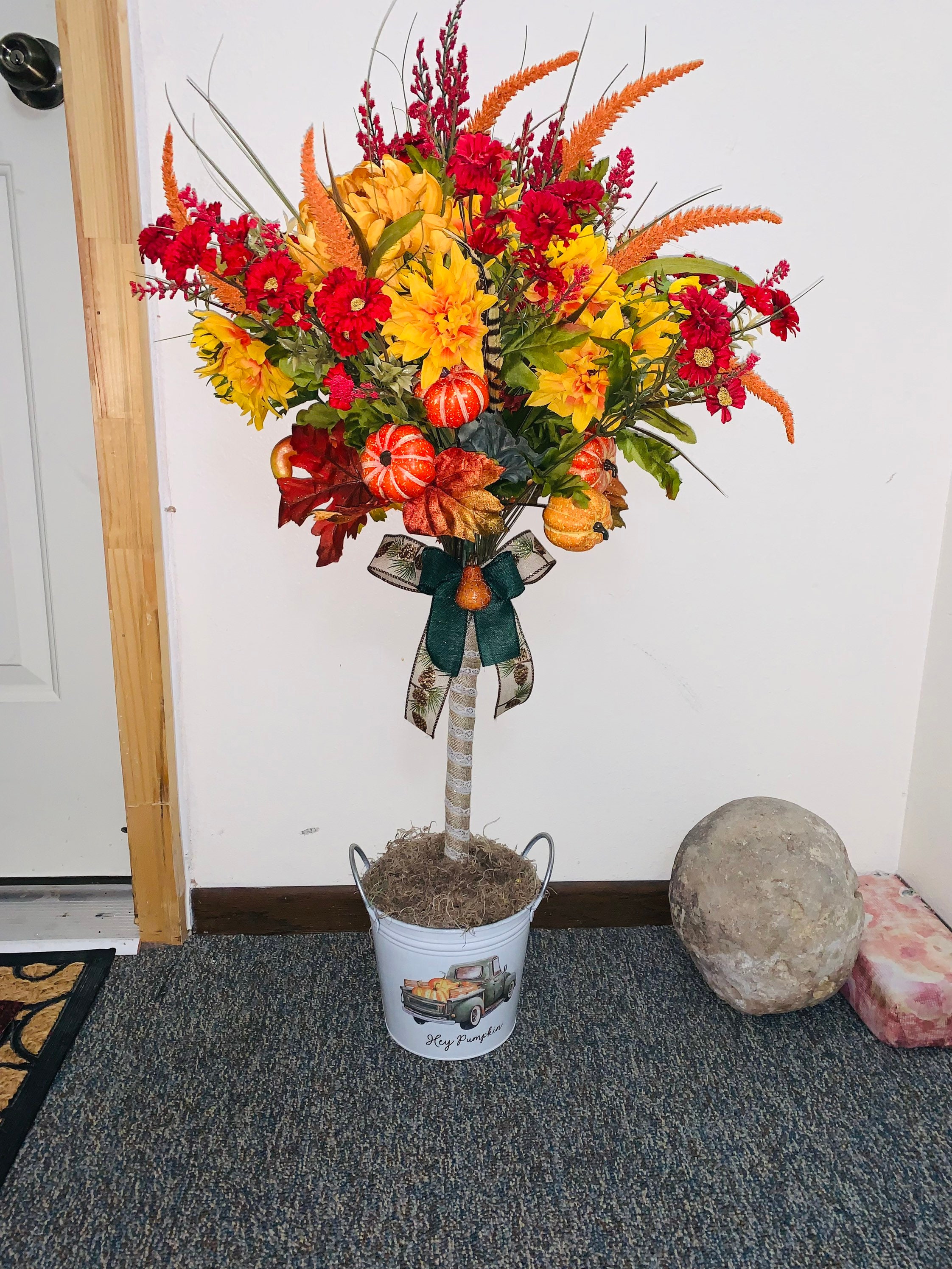 Blooming Bouquet Tree, Floral Tree, Floral Arrangement, Seasonal Floral ...