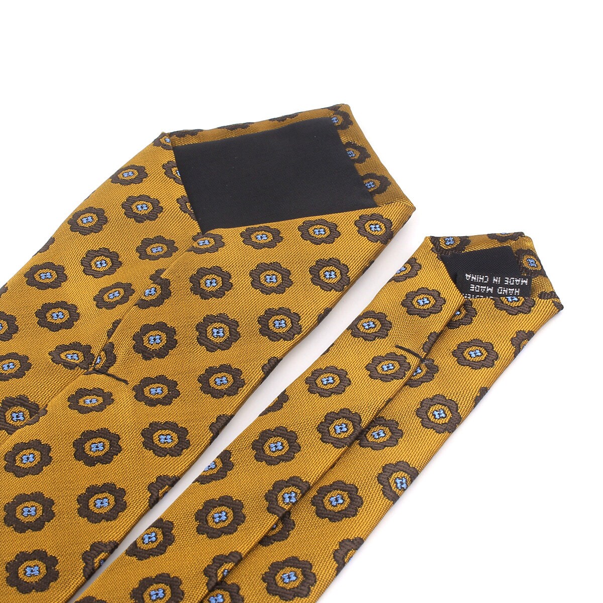 Wedding Tiesyellow Floral Neck Tiemen's Tietie,bow Ties and Pocket ...