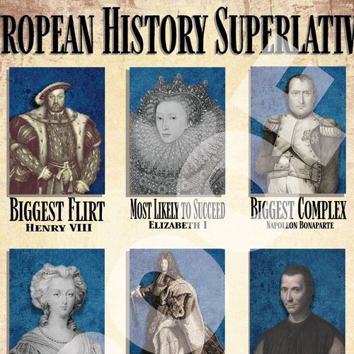 European History PRINTABLE Poster Digital Download AP Euro - Etsy