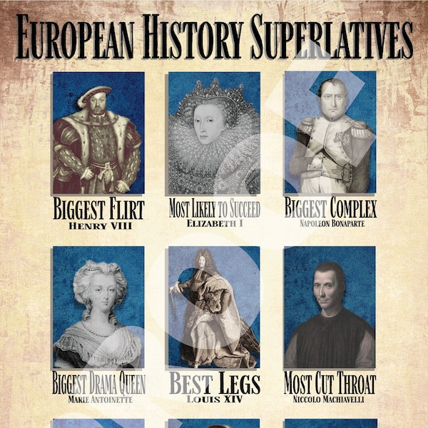 History Poster - Etsy