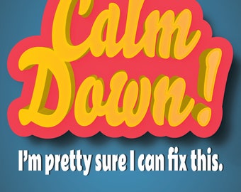 I Can Calm Down Poster Printable Poster Digital Download - Etsy
