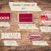 OU SOONERS Vinyl Stickers Set or Individual Officially Licensed ...