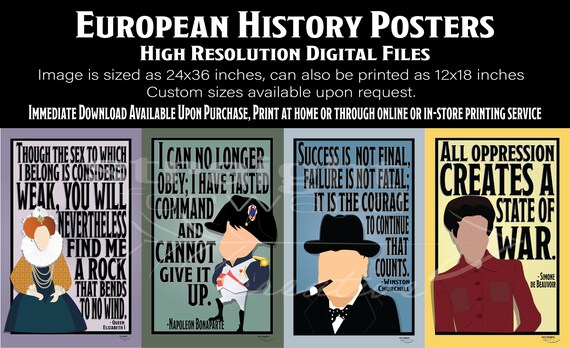 European Poster Sizes