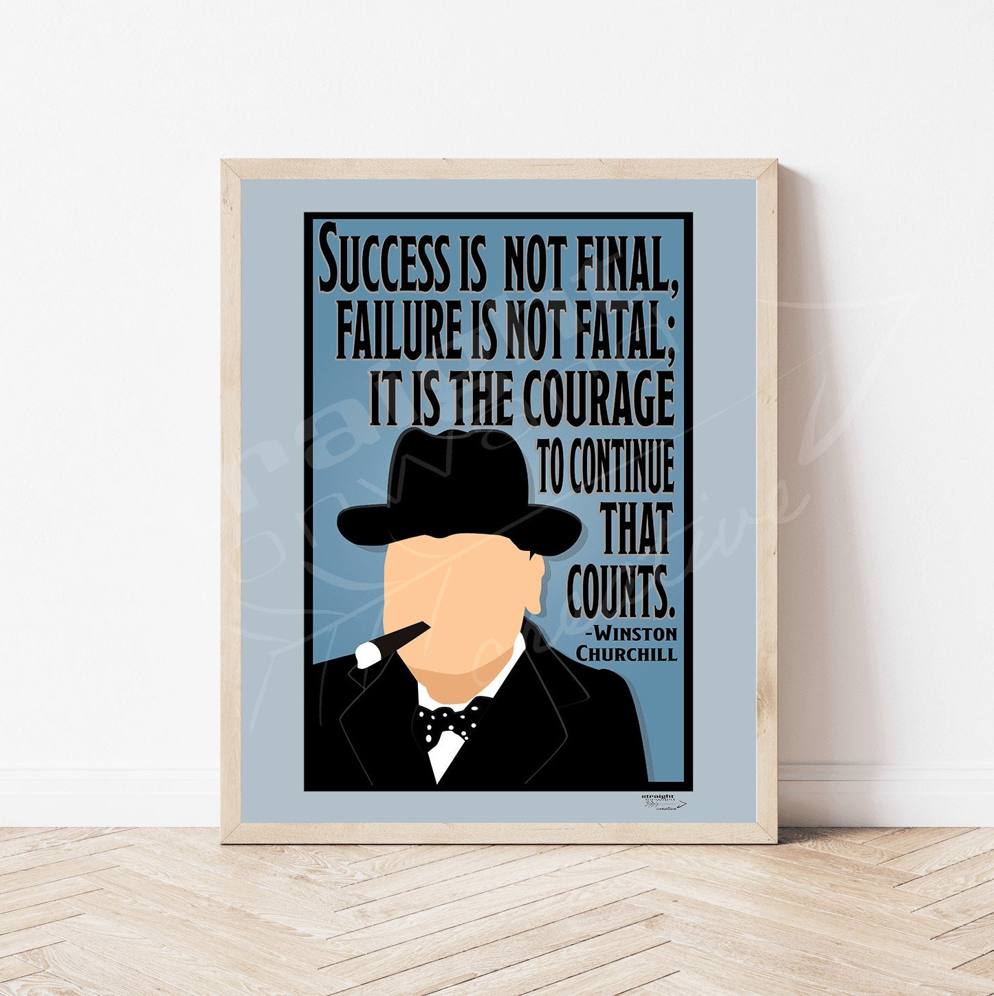 DIGITAL DOWNLOAD Winston Churchill Poster History Poster - Etsy