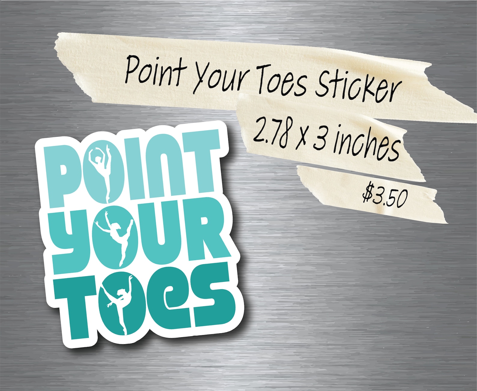 Dance Vinyl Stickers - 6 Sticker Pack or Individual Stickers - 5678 ...