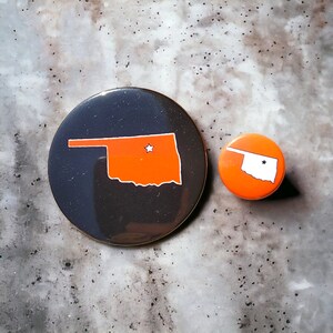 Oklahoma State Pinback Buttons | Licensed Product | OSU Cowboys | Go ...