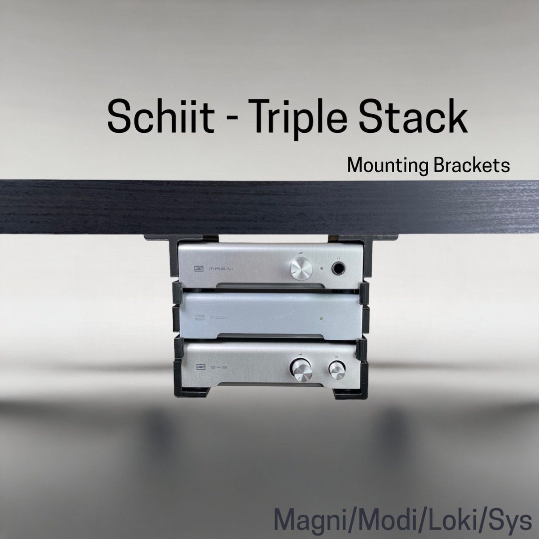 Schiit Magni, Modi, Loki Mini, Sys Desk Mounting Bracket Reversible ...