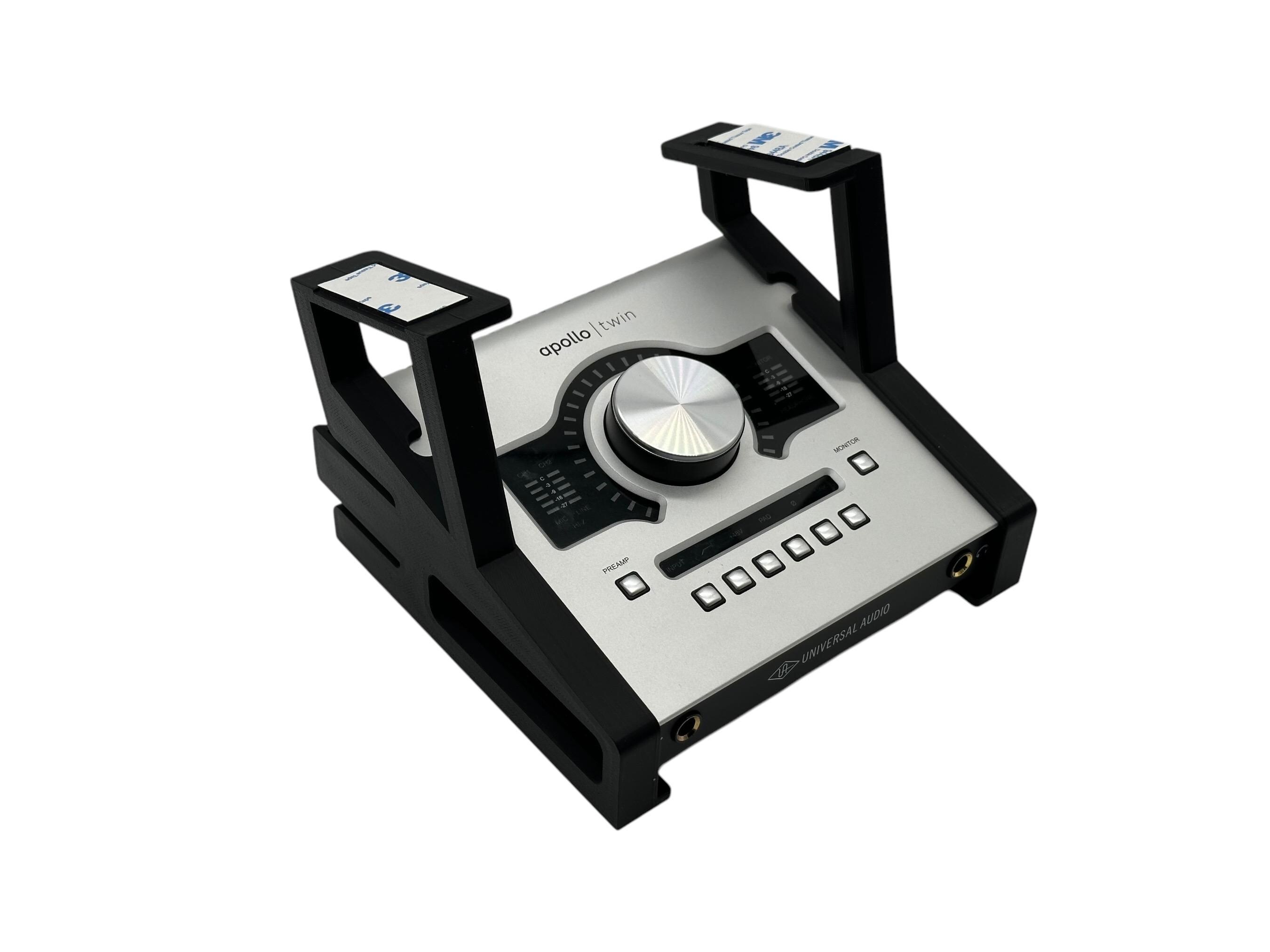 Desk Mount Kit for UAD Apollo Twin X Duo / Quad / X4 - Under Desk Mount ...