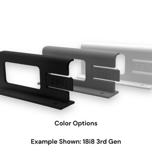 Under Desk Stack Mount for JDS LABS Atom 2 Amp / Dac (double Stack ...